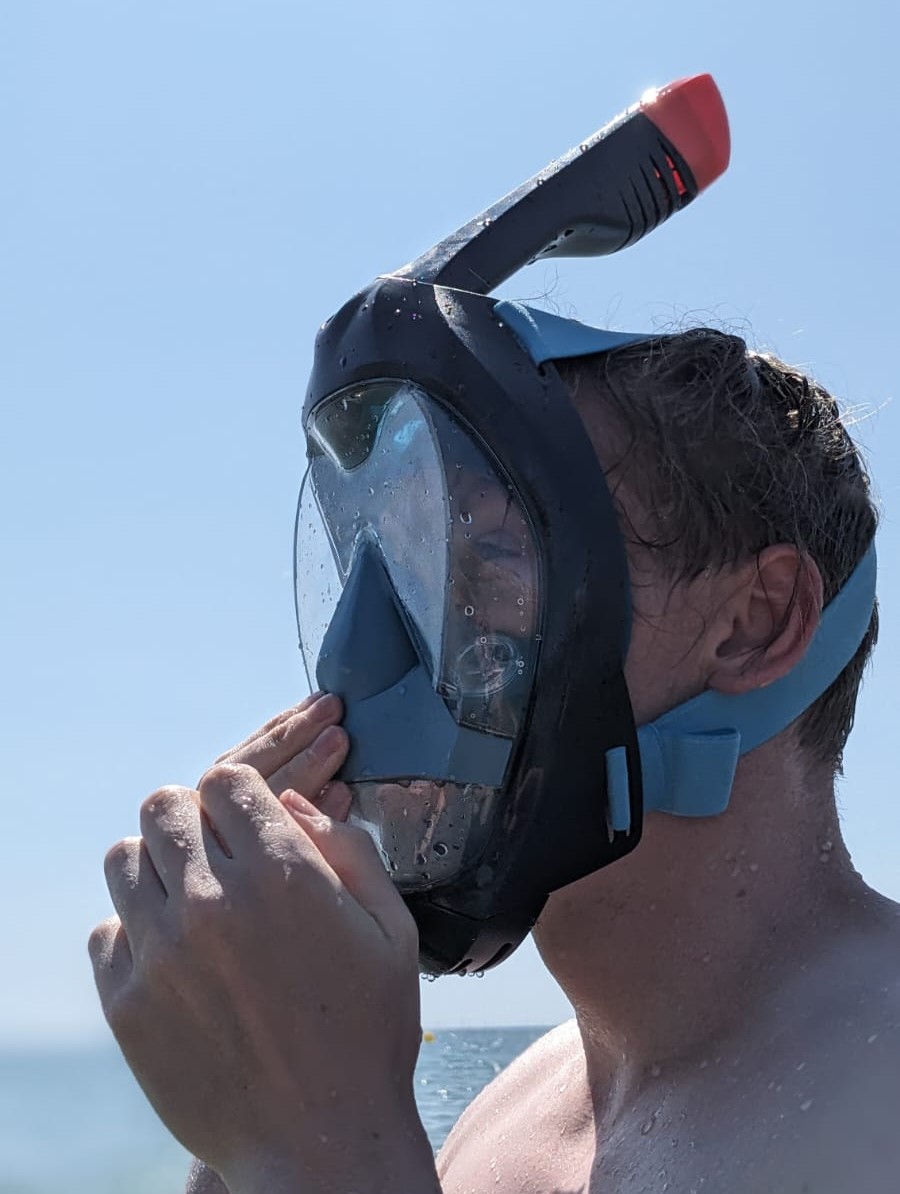 Test du Masque EasyBreath 900 : un masque de snorkeling pour débutant ...